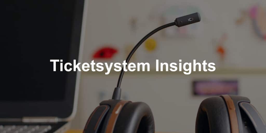 Ticketsystem Insights - lutra analytics.