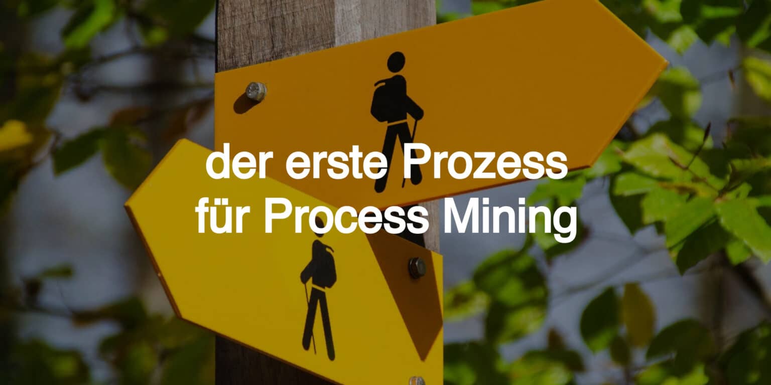 Der erste Prozess für Process Mining - lutra analytics.
