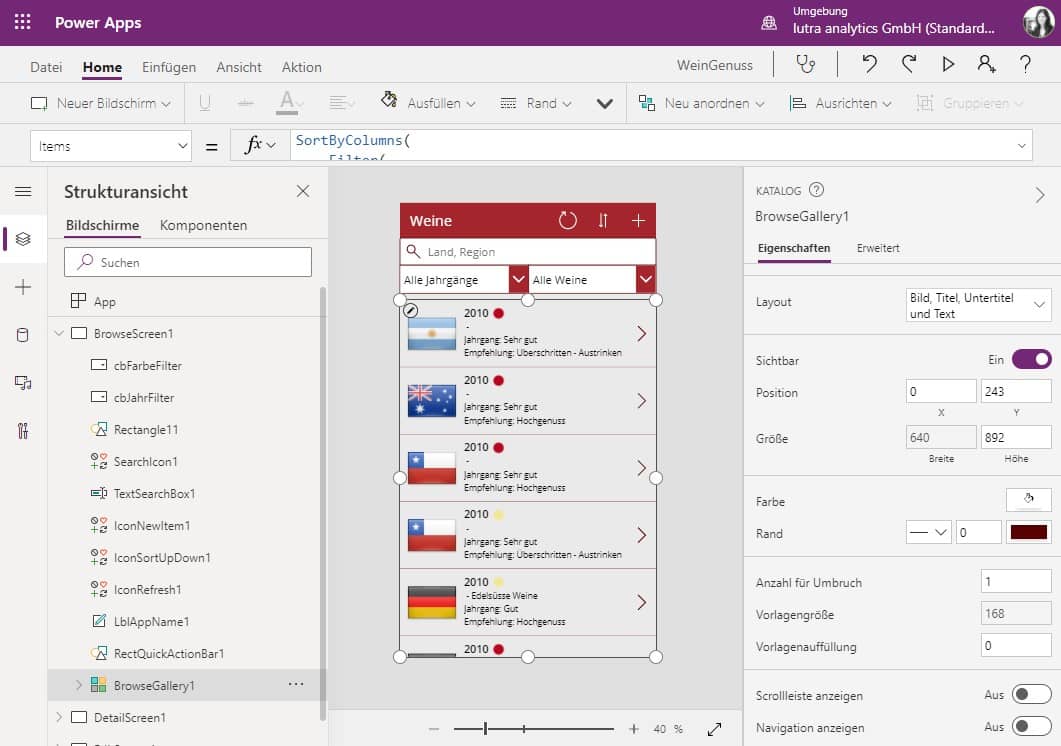 Datenerfassung mit Power Apps (Power Platform Teil 2) - lutra analytics.