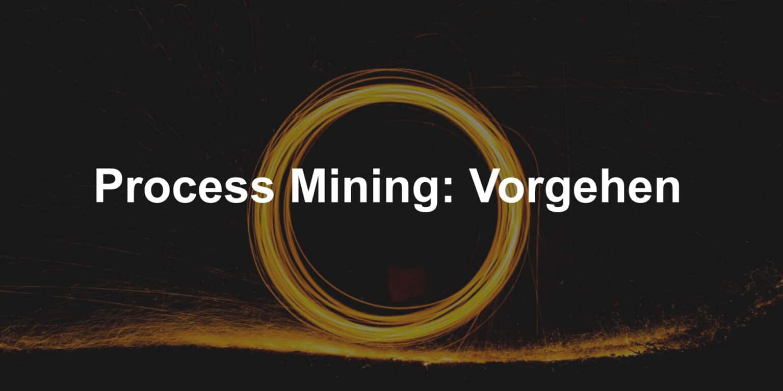 Process Mining: Vorgehen - lutra analytics.