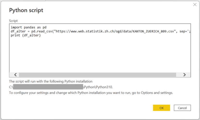 Python und R in Power BI - lutra analytics.