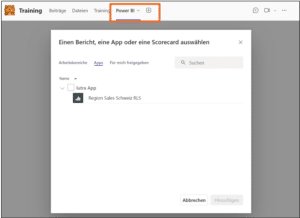 Power BI Integration in M365 - lutra analytics.